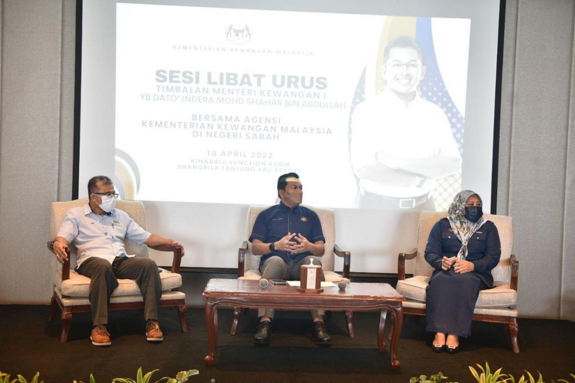 Sesi Libat Urus bersama Agensi-Agensi di bawah MOF di Sabah