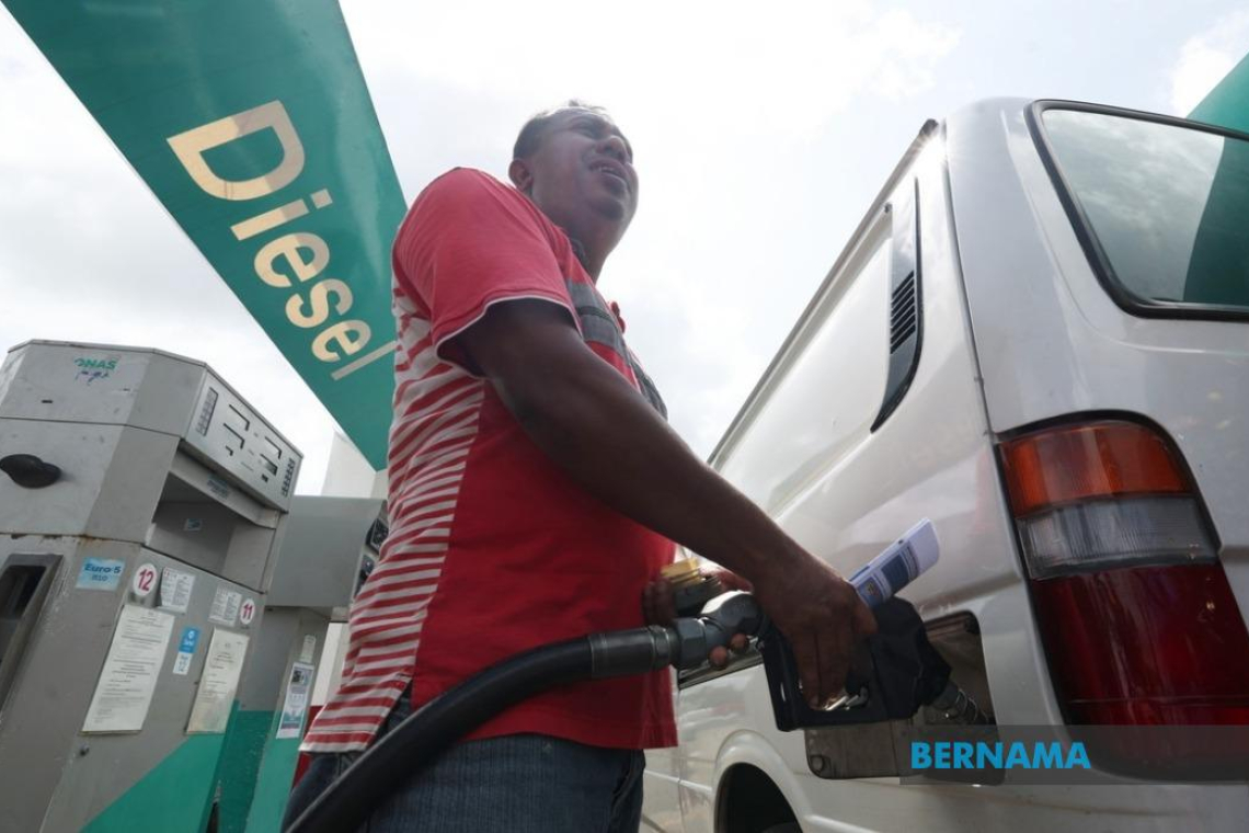 Diesel Price Down By 30 Sen In Peninsular, RON95 and RON97 Remain Unchanged
