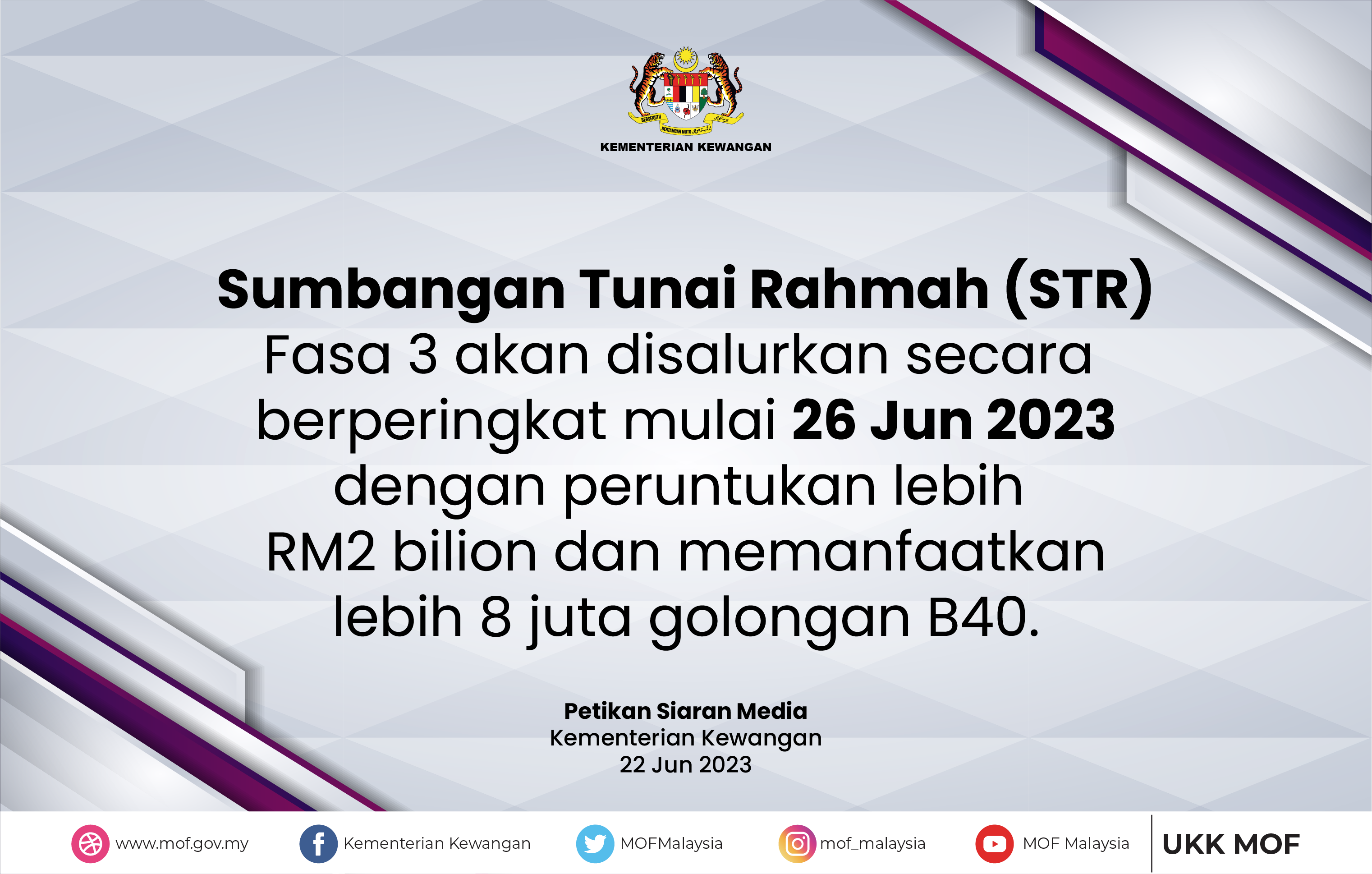 Portal Rasmi Kementerian Kewangan