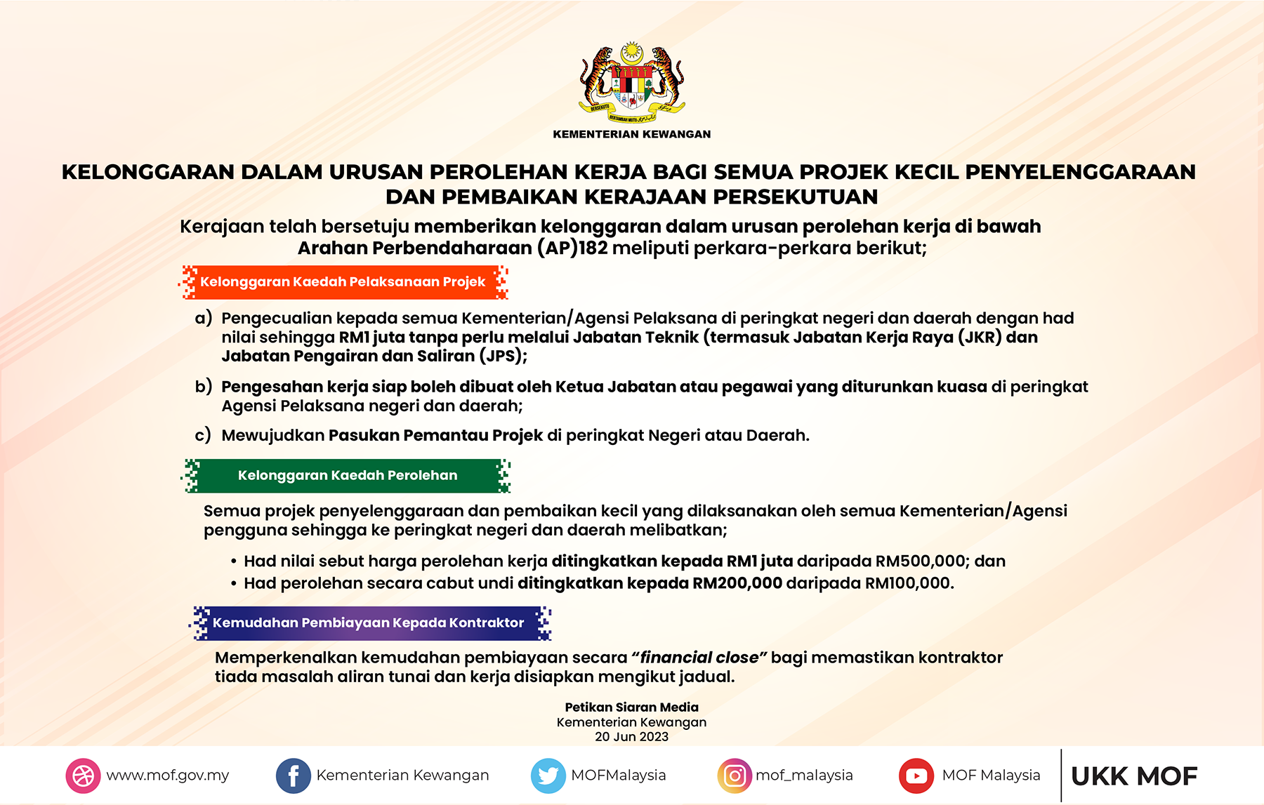 Portal Rasmi Kementerian Kewangan