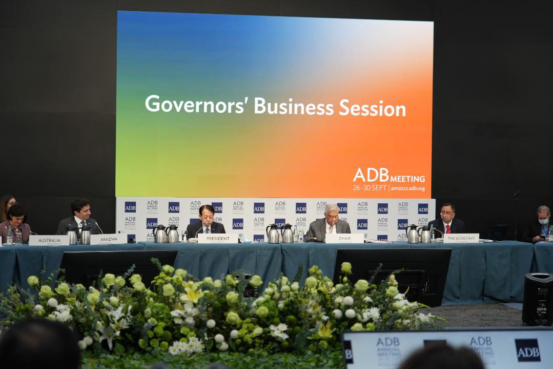 Governors’ Business Session 55th ADB Annual Meeting Di Manila, Filipina