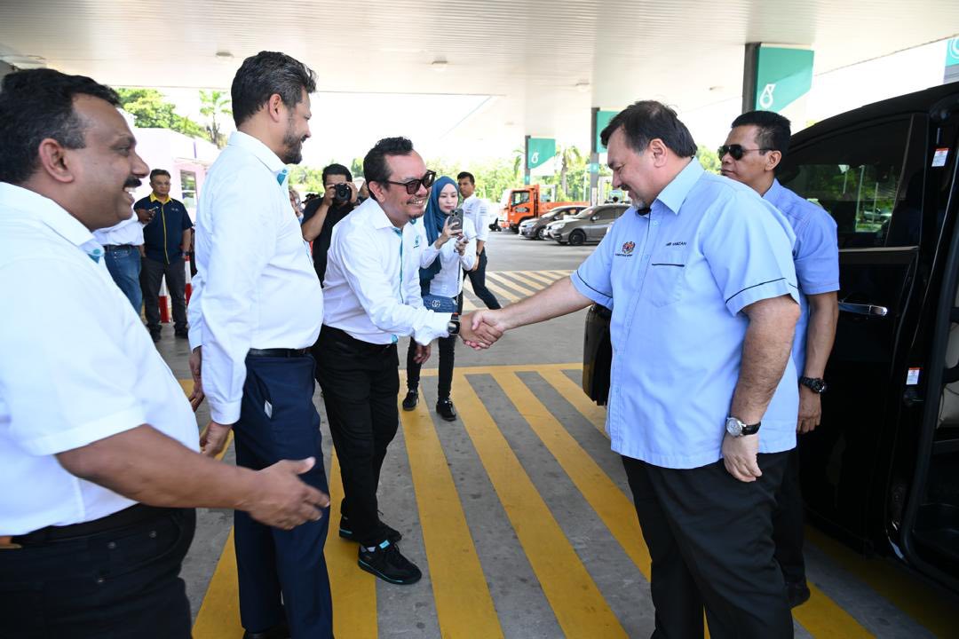 Sesi Tinjauan Di Stesen Petronas Jalan Pohon Batu, Labuan