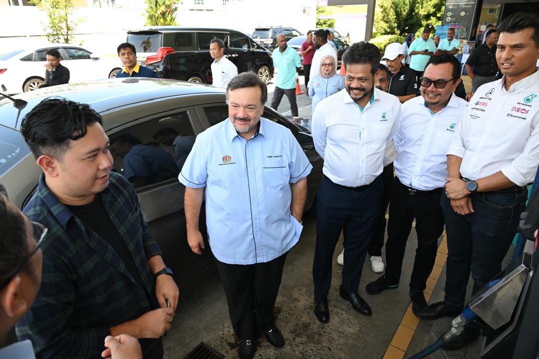Sesi Tinjauan Di Stesen Petronas Jalan Pohon Batu, Labuan