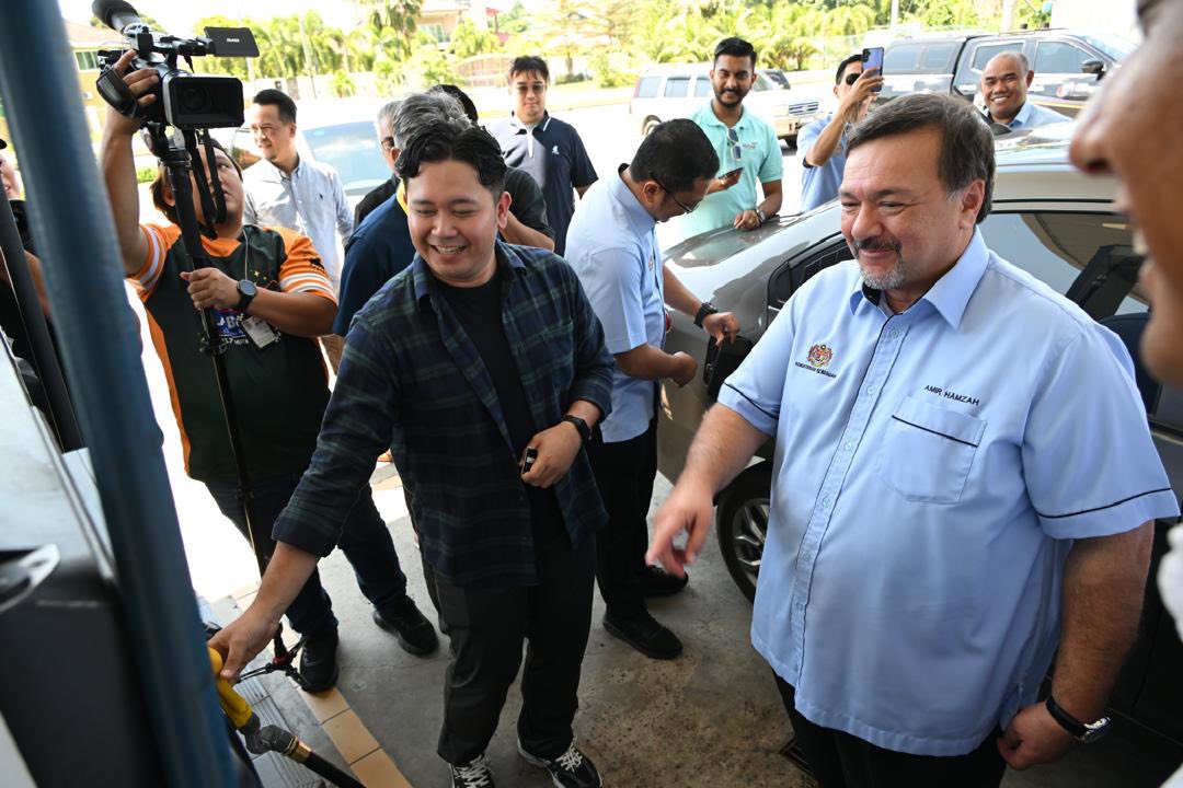 Sesi Tinjauan Di Stesen Petronas Jalan Pohon Batu, Labuan